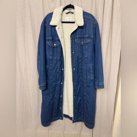 Universal Thread | Jackets & Coats | Universal Thread Denim Sherpa ...